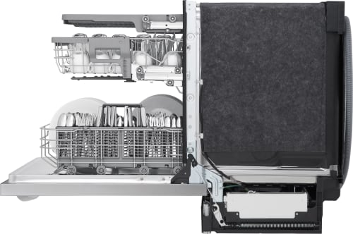 LG LDTS5552S 24 Inch Fully Integrated Smart Dishwasher with 15 Place ...