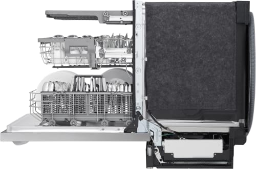 LG LDTS5552S 24 Inch Fully Integrated Smart Dishwasher with 15 Place ...