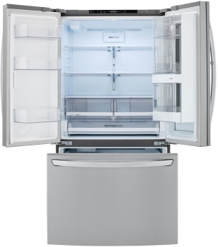 LG LFCC23596S 36 Inch Counter Depth 3-Door French Door Refrigerator ...