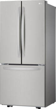 LG LFCS22520S 30 Inch French Door Refrigerator with 21.8 Cu. Ft ...