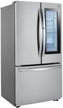 LG LFCS27596S 36 Inch PrintProof 3 Door Refrigerator with 27 cu. ft ...
