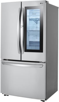 LG LFCS27596S 36 Inch PrintProof 3 Door Refrigerator with 27 cu. ft ...