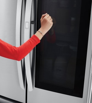 LG LFCS27596S 36 Inch PrintProof 3 Door Refrigerator with 27 cu. ft ...