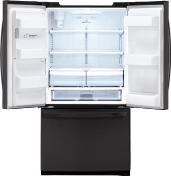 LG LFX25974SB 36 Inch French Door Refrigerator with Slim SpacePlus™ Ice ...