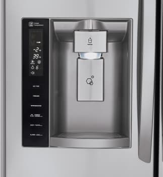 LG LFX28968ST 36 Inch French Door Refrigerator with Slim SpacePlus® Ice ...