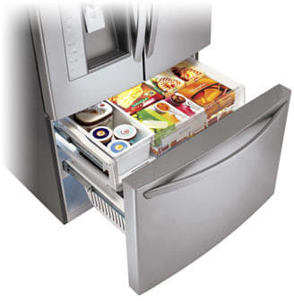 LG LFX31925ST 30.7 cu. ft. French Door Refrigerator with Spill ...