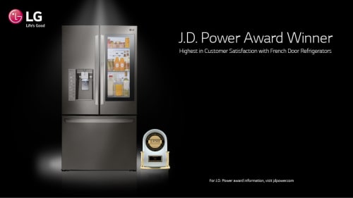 LG LFCS22520S 30 Inch French Door Refrigerator with 21.8 Cu. Ft ...