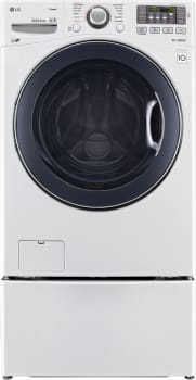 LG WM3770HWA 27 Inch Front Load Washer with Steam, TurboWash ...