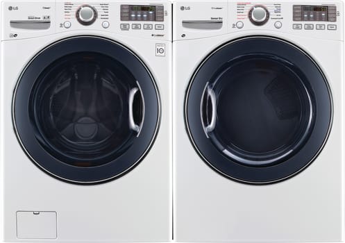 LG WM3770HWA 27 Inch Front Load Washer with Steam, TurboWash ...