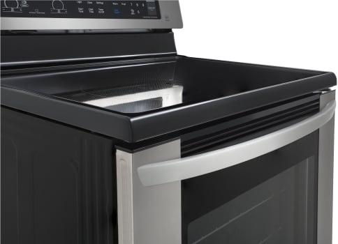 LG LRE3061ST 30 Inch Electric Range with True Convection, Power Burner ...