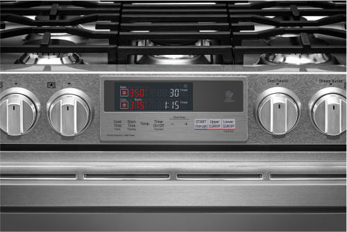 LG LUTD4919SN 30 Inch Slide-In Dual Fuel Smart Range with 5 Sealed ...