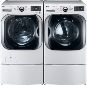 Lg Wm8100hwa 29 Inch Front Load Smart Washer With 5 2 Cu Ft Capacity