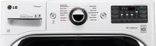 LG WM8100HWA 29 Inch Front Load Smart Washer with 5.2 Cu. Ft. Capacity ...