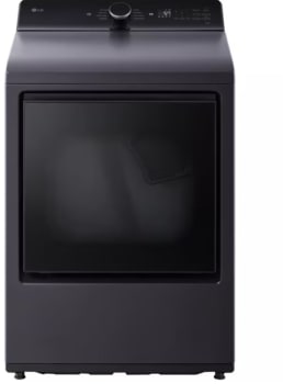 LG DLE8400BE 27 Inch Top Load Electric Dryer with 7.3 cu ft Capacity ...