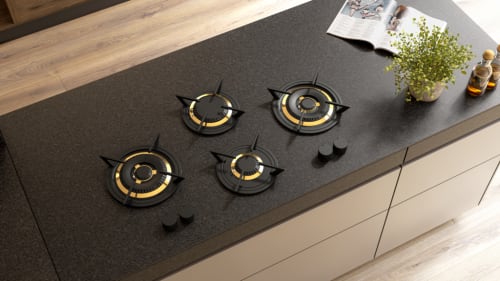 Tulip Cooking TC19561 55,800 BTU Modular Gas Cooktop with Four Sealed ...