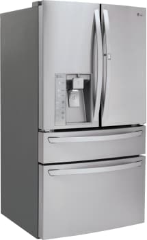 LG LMXS30776S 36 Inch 4-Door French Door Refrigerator with 29.7 cu. ft ...