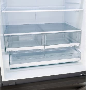 LG LRDCS2603D 33 Inch Bottom Mount Refrigerator with 25.50 cu.ft. Total ...