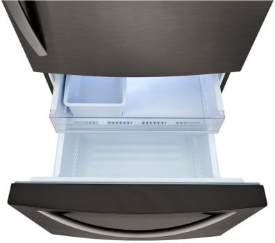 LG LRDCS2603D 33 Inch Bottom Mount Refrigerator with 25.50 cu.ft. Total ...