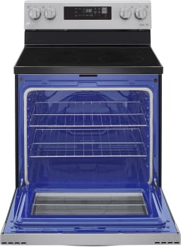 LG LREL6321S 30 Inch Electric Smart Range with 5 Radiant Elements, 6.3 ...