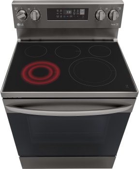 LG LREL6323D 30 Inch Electric Smart Range with 5 Radiant Elements, 6.3 ...