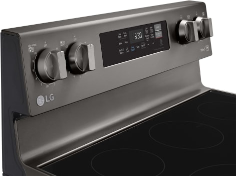 LG LREL6323D 30 Inch Electric Smart Range with 5 Radiant Elements, 6.3 ...