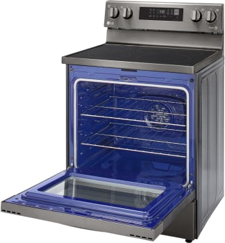 LG LREL6323D 30 Inch Electric Smart Range with 5 Radiant Elements, 6.3 ...
