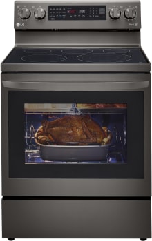 LG LREL6325D 30 Inch Electric Smart Range with 5 Radiant Elements, 6.3 ...