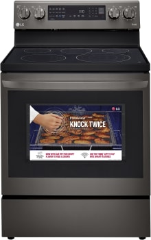 LG LREL6325D 30 Inch Electric Smart Range with 5 Radiant Elements, 6.3 ...