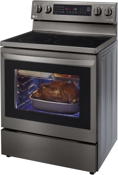 LG LREL6325D 30 Inch Electric Smart Range with 5 Radiant Elements, 6.3 ...