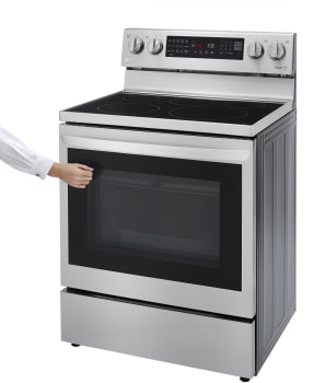LG LREL6325F 30 Inch Electric Smart Range with 5 Radiant Elements, 6.3 ...