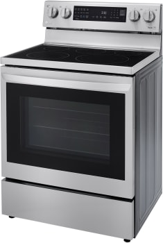 LG LREL6325F 30 Inch Electric Smart Range with 5 Radiant Elements, 6.3 ...