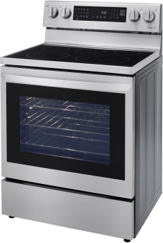 LG LREL6325F 30 Inch Electric Smart Range with 5 Radiant Elements, 6.3 ...