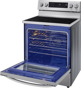 LG LREL6325F 30 Inch Electric Smart Range with 5 Radiant Elements, 6.3 ...