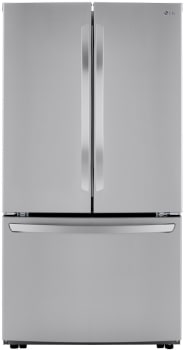 LG LRFCC23D6S 36 Inch Smart Counter-Depth French Door Refrigerator with ...
