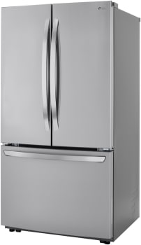 LG LRFCC23D6S 36 Inch Smart Counter-Depth French Door Refrigerator with ...