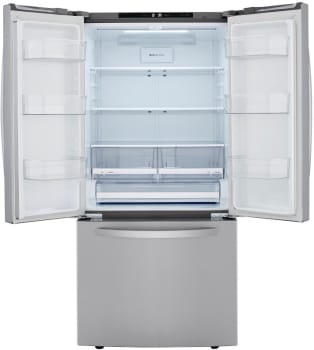 LG LRFCS25D3S 33 Inch 3-Door French Door Refrigerator with 25.1 Cu. Ft ...