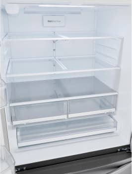 LG LRFCS29D6S 36 Inch Smart Freestanding French Door Refrigerator with ...