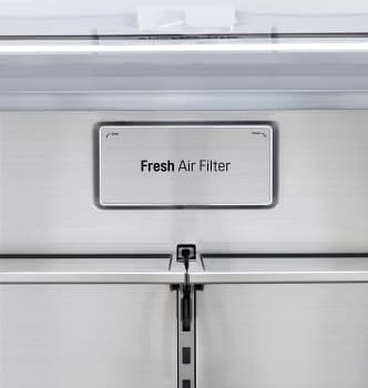 LG LRFDC2406S 36 Inch Counter Depth Smart French Door Refrigerator with ...