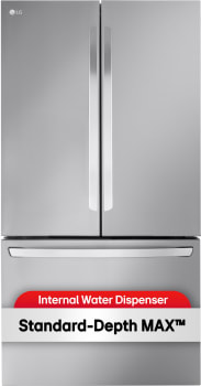 LG LRFLS3206S 36 Inch Smart Depth MAX French Door Refrigerator with 32 ...