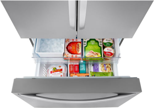 LG LRFLS3206S 36 Inch Smart Depth MAX French Door Refrigerator with 32 ...