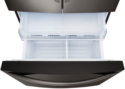 LG LRFS28XBD 36 Inch Smart French Door Refrigerator with 28 cu.ft. Capacity, WiFi Enabled, ThinQ ...