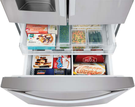 LG LRFS28XBS 36 Inch Smart French Door Refrigerator with 28 cu.ft ...