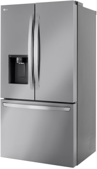 LG LRFXC2606S 36 Inch Counter-Depth MAX™ Smart French Door Refrigerator ...