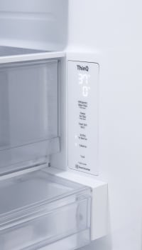 LG LRFXS3106S 36 Inch Smart Depth MAX French Door Refrigerator with 30. ...