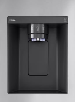 LG LRFXS3106S 36 Inch Smart Depth MAX French Door Refrigerator with 30. ...
