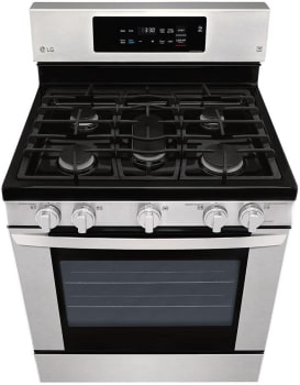 LG LRG3060ST 30 Inch Freestanding Gas Range with 5.4 cu. ft. Large ...