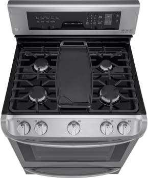 LG LRG4115ST 30 Inch Gas Range with ProBake Convection®, LG UltraHeat ...