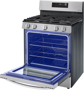 LG LRGL5821S 30 Inch Gas Smart Range with 5 Sealed Burners, 5.8 Cu. Ft ...