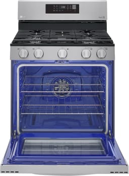 LG LRGL5823S 30 Inch Gas Smart Range with 5 Sealed Burners, 5.8 Cu. Ft ...