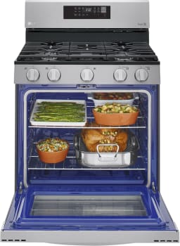 LG LRGL5823S 30 Inch Gas Smart Range with 5 Sealed Burners, 5.8 Cu. Ft ...